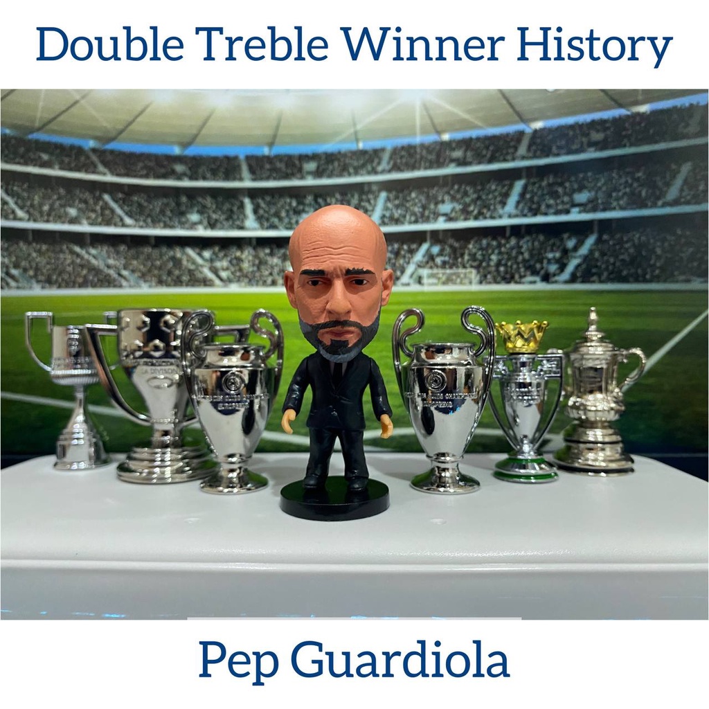 Jual Figure Pelatih Sepakbola Pep Guardiola Football Coach Figurine ...