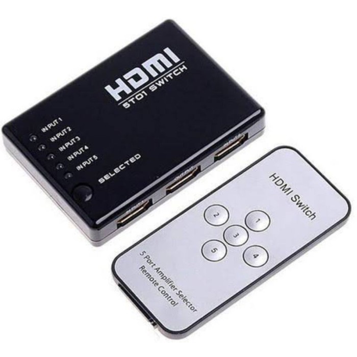 Jual HDMI Switcher Hub Splitter HDTV 1080 HD FHD Switch Selector ...