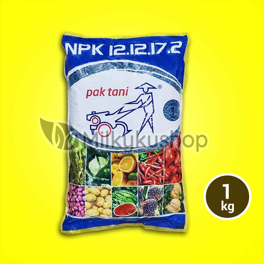Jual PUPUK PAK TANI NPK 12 12 17 2 ISI 1 KG KEMASAN PABRIK | Shopee Indonesia