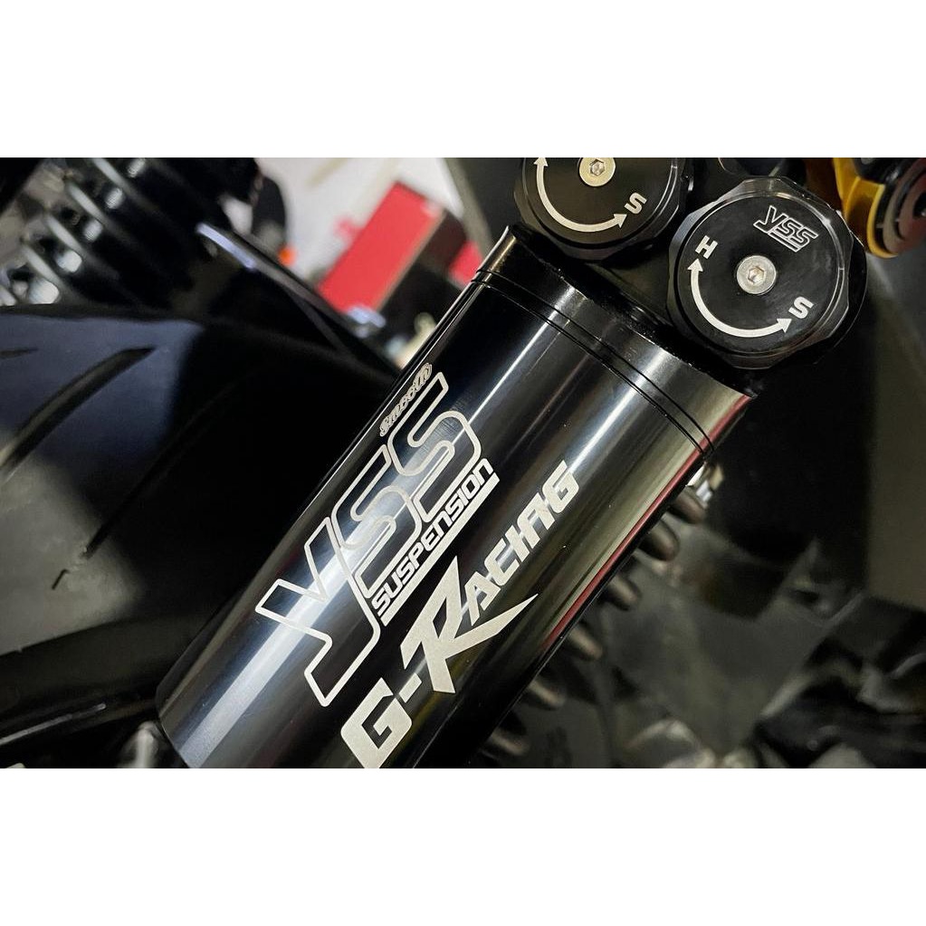 Jual SHOCK YSS G RACING BLACK EDITION XMAX SMOOTH NEW DESIGN | Shopee Indonesia