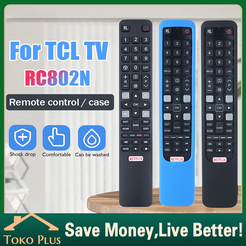 Jual Remot Remote TV TCL LCD LED Smart TV RC802N S6 S6000 S6500 A20 A3 ...