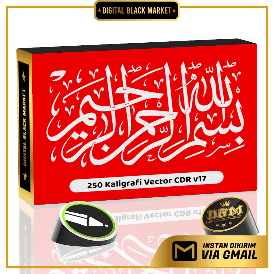 Jual ID122001 - 250 Kaligrafi Vector CorelDraw V17 | Shopee Indonesia