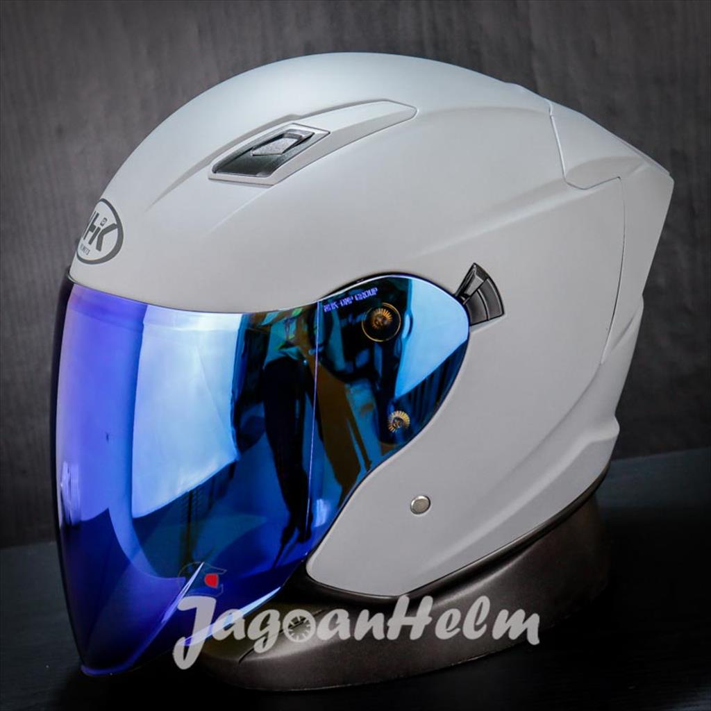 Jual NHK HELM S1 GP PRO PLUS SOLID | DIM GREY DOFF | GPPRO DOUBLE VISOR ...