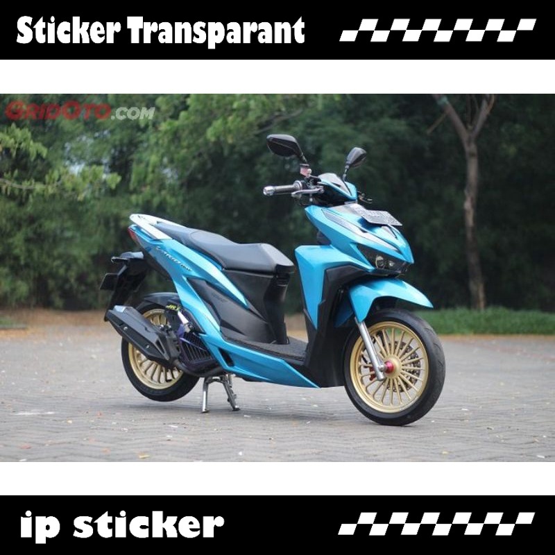 Jual DECAL POLOS MOTOR VARIO NEW 125/150 BISA REQUEST WARNA bisa cod ...