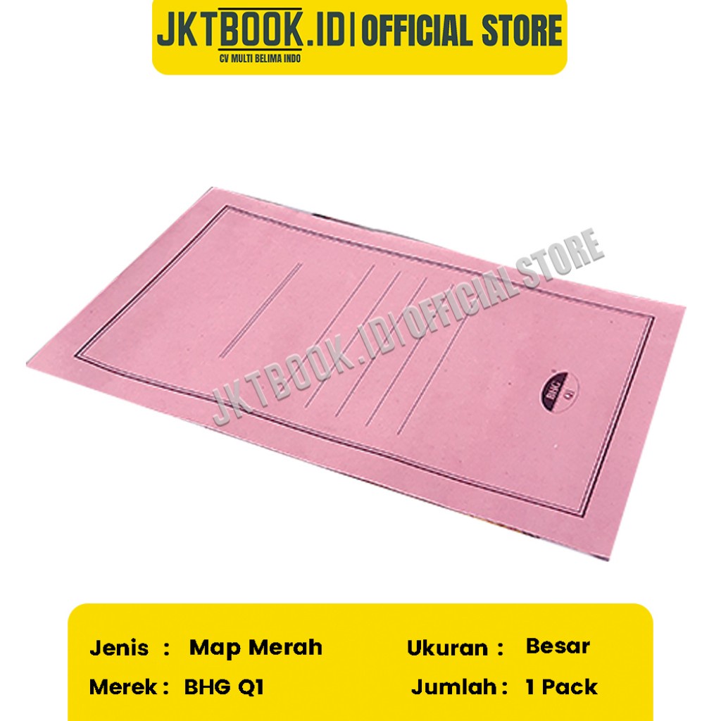 Jual Map Merah BHG 1 Pack isi 25 pcs | Shopee Indonesia