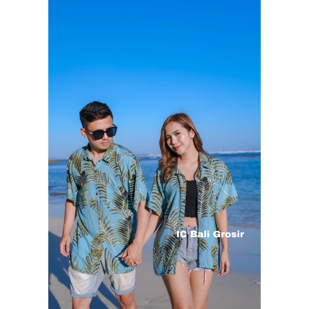 Jual Atasan Kemeja Terbaru Kemeja Pantai Unisex Bisa Pakai Cewekcowok Kp007 Shopee Indonesia