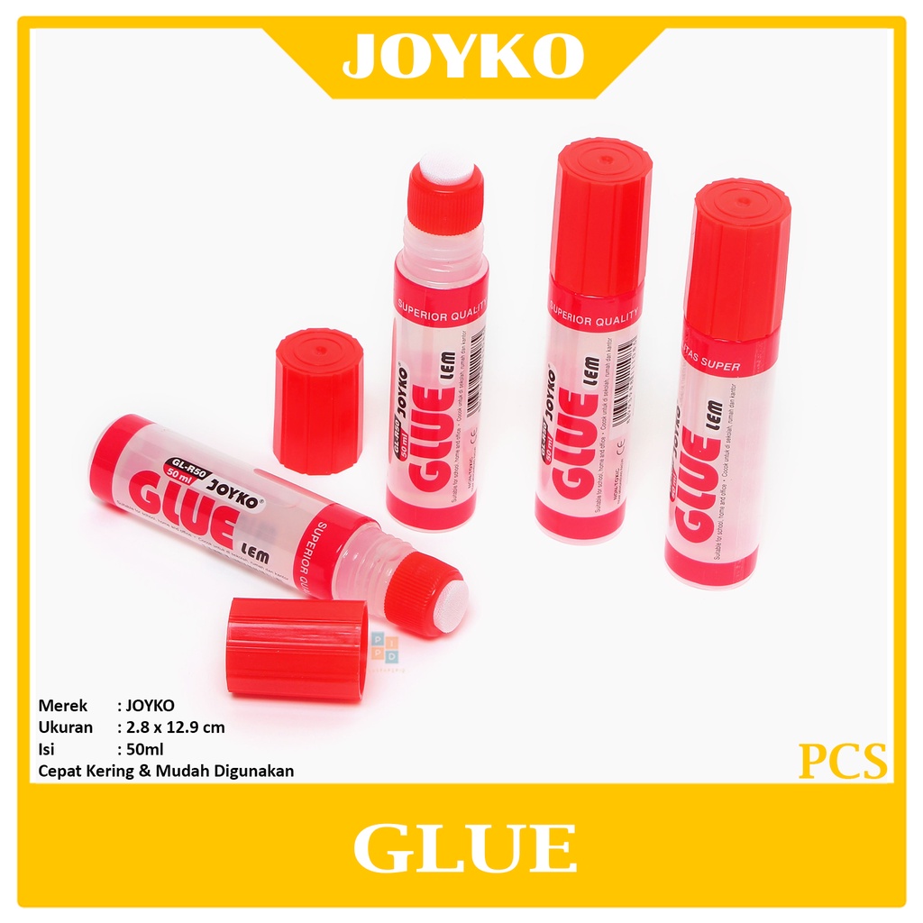 Jual JOYKO - Lem Kertas Cair GL-R50 - Pcs | Shopee Indonesia