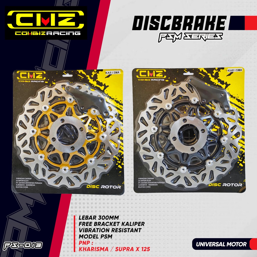 Jual Piringan Cakram Depan 300MM KHARISMA Disc Brake SUPRA X 125 ...