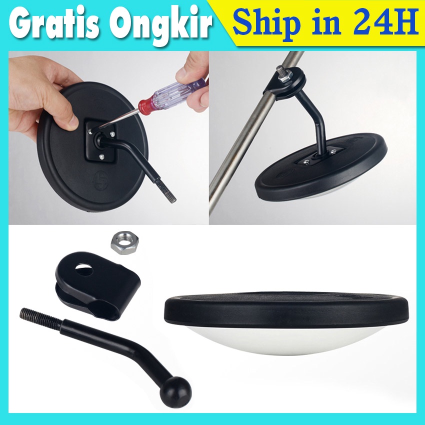 Jual Kaca Spion Blind Spot Bundar Untuk Mobil Truk / Spion Ceplok Kaca ...
