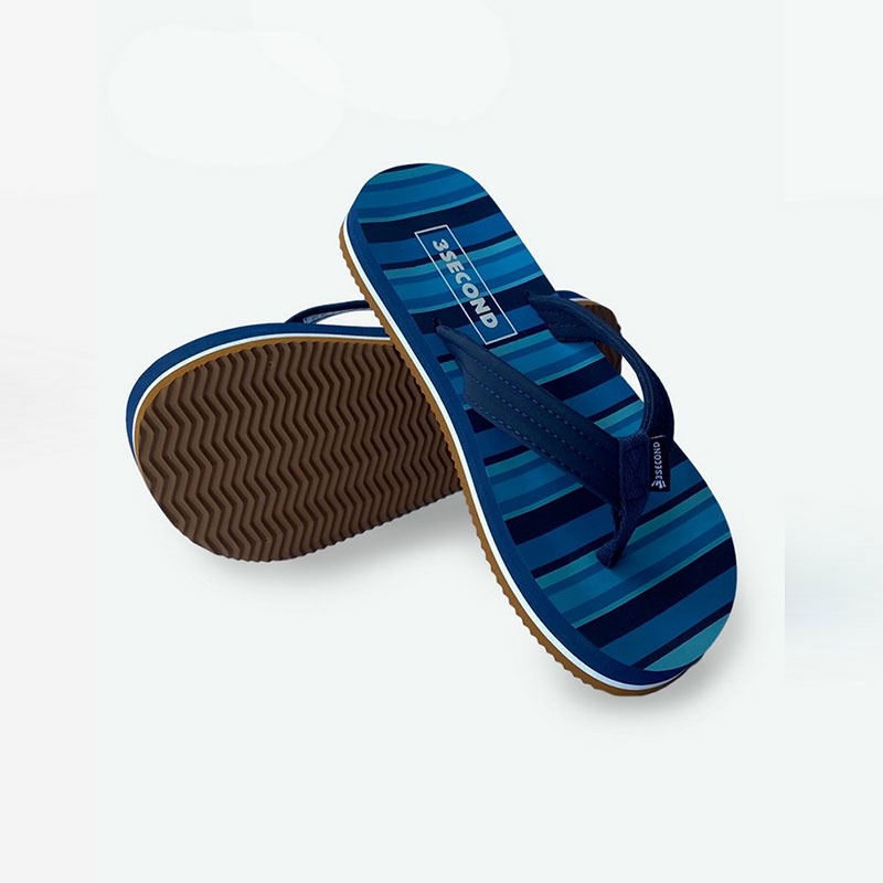 Jual 3Second Kids Sandal Jepit Anak Laki Laki Motif Garis Garis Sendal ...