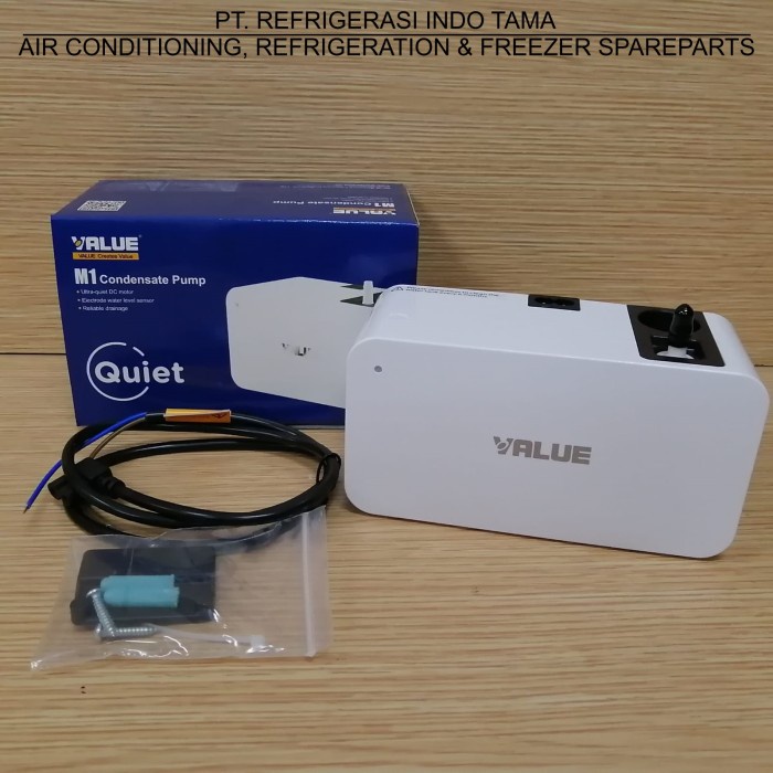 Jual DRAIN PUMP AC VALUE M1 / CONDENSATE PUMP - POMPA PEMBUANGAN INDOOR ...