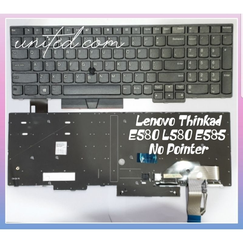 Jual Keyboard Lenovo Thinkpad E580 E585 E590 E595 L580 L590 P53 P52 No ...