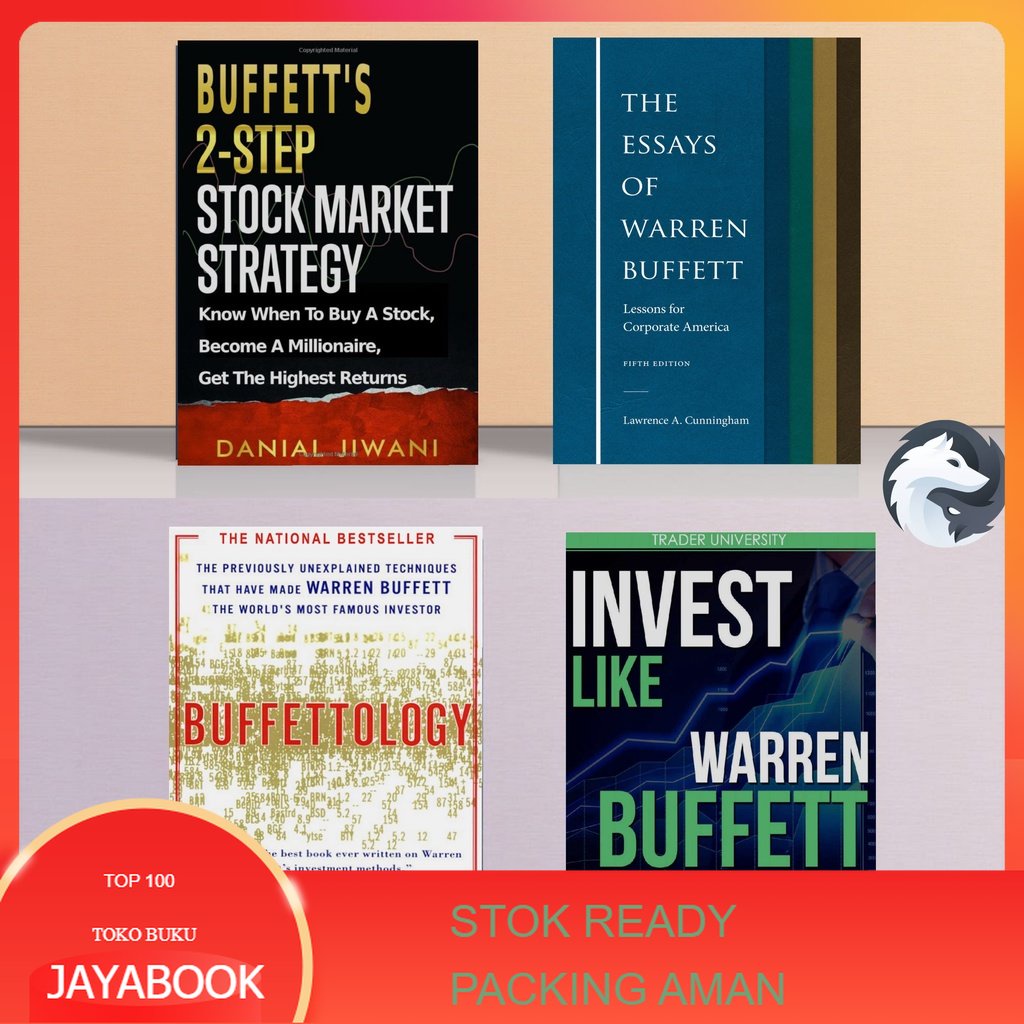 Jual Warren Buffett 15 Books Collection (Buffet's 2-step stock Market ...