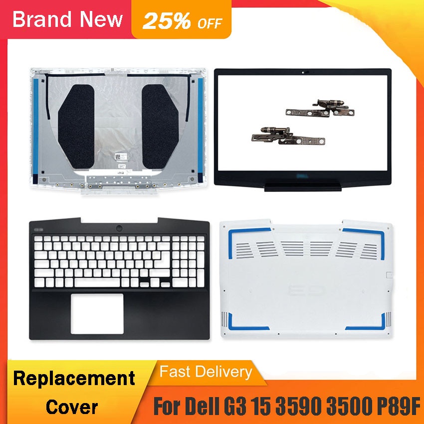 Jual PREORDER New Laptop LCD Back Cover For Dell G3 3590 Series A B C D Top Cover Front Bezel ...
