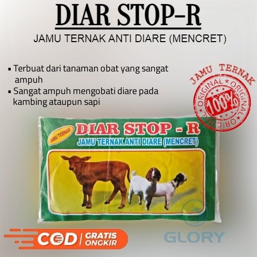 Jual Jamu Diar Stop-R Dengan Isi Sekitar 45 Gram / Jamu Anti Diare ...