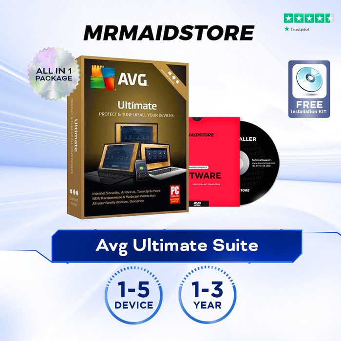 Jual Antivirus AVG Ultimate - 1 Device 1 Tahun - 1 Device, 1 Tahun ...