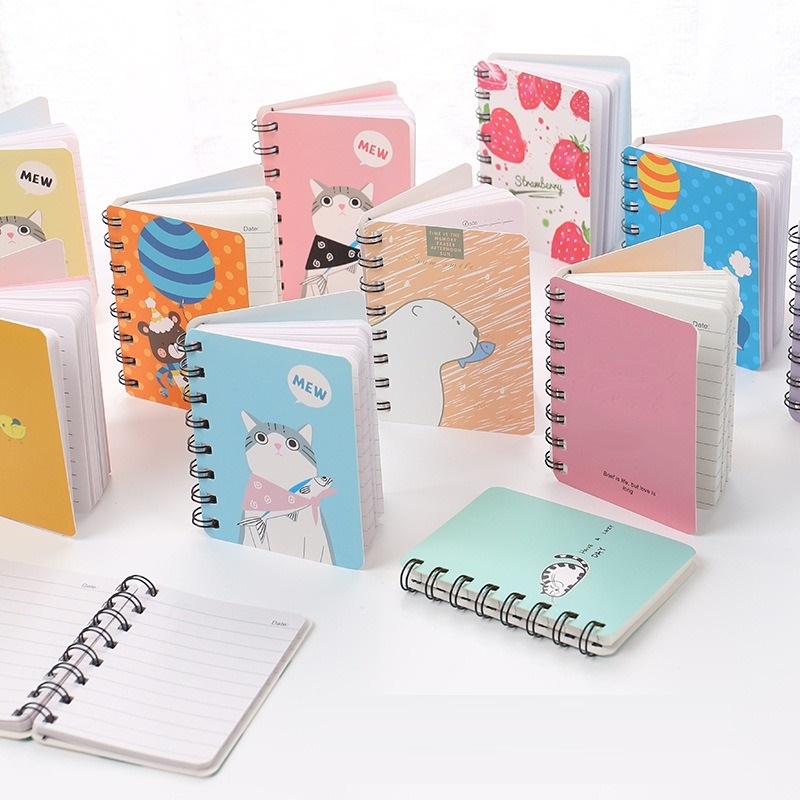 Jual 4pcs Buku Tulis Kecil Memo Kertas Notebook Notepad Mini OSM-ST0393 ...