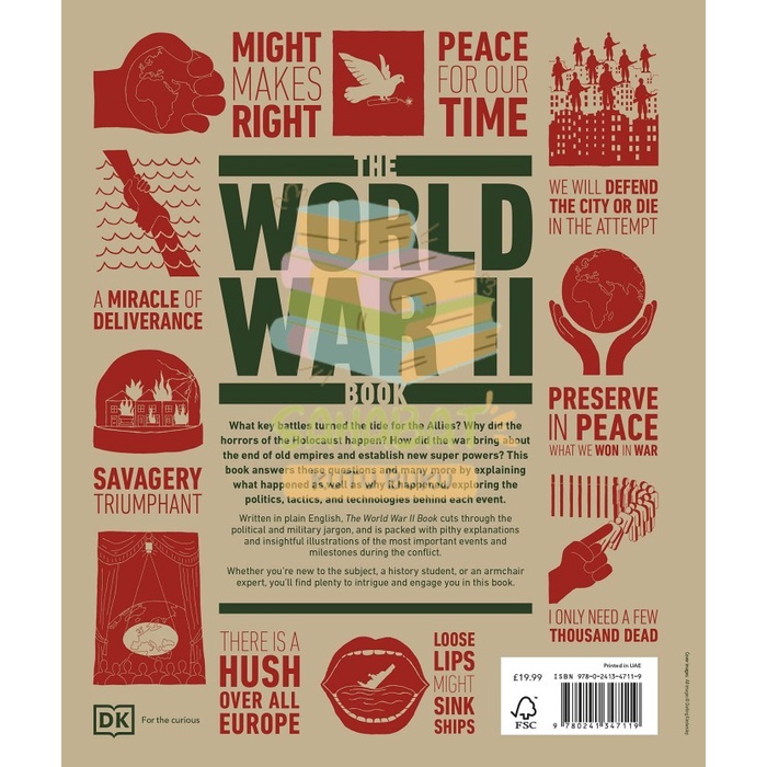 Jual BUKU THE WORLD WAR II BOOK: BIG IDEAS SIMPLY EXPLAINED | Shopee ...