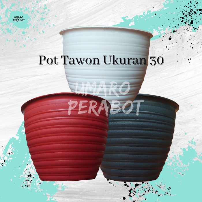 Jual Pot Tawon Ukuran 30 / Pot Tanaman / Pot Bunga / Umaro Perabot ...