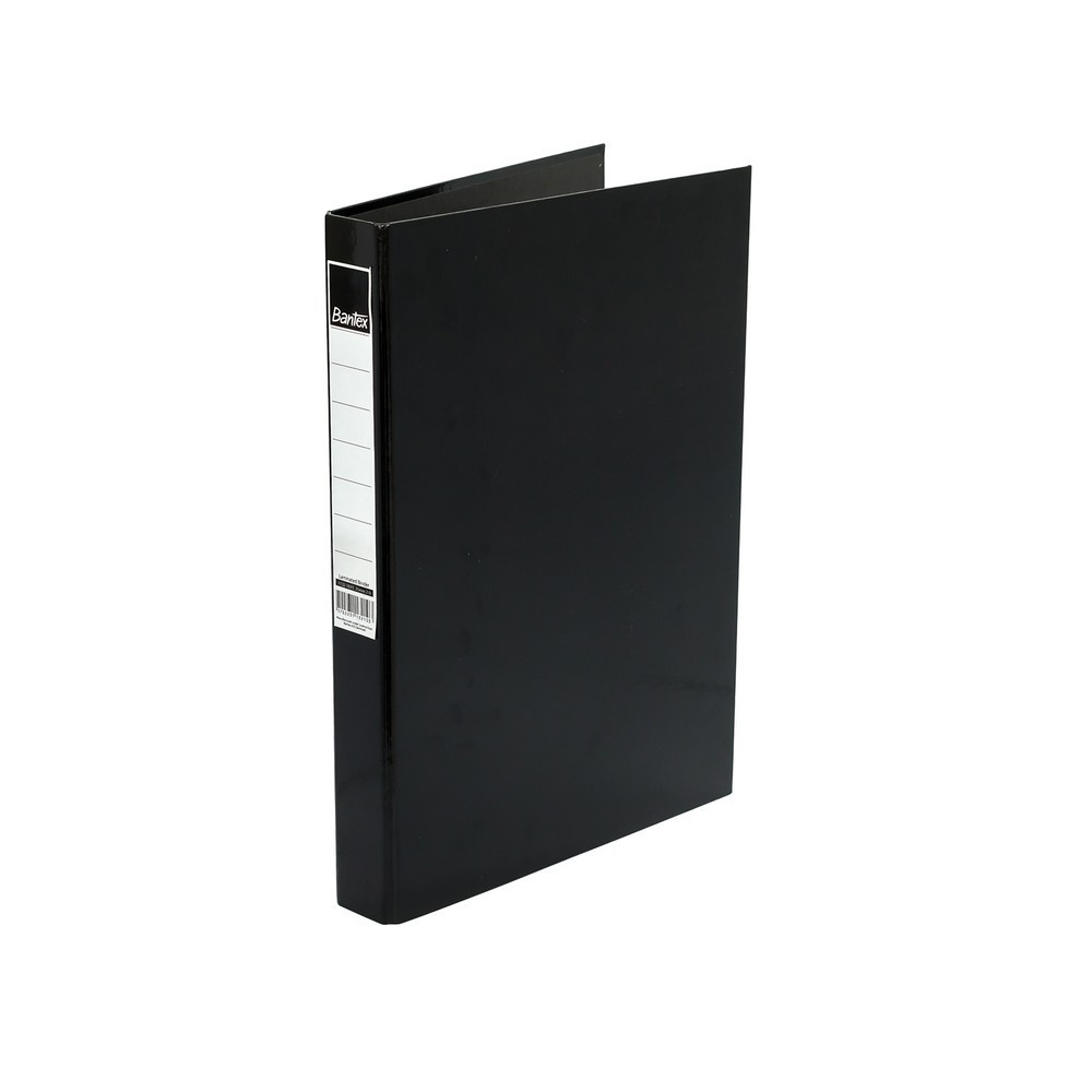 Jual [Artomas] Bantex Laminated Ring Binder 2 Ring 25mm Folio Black ...