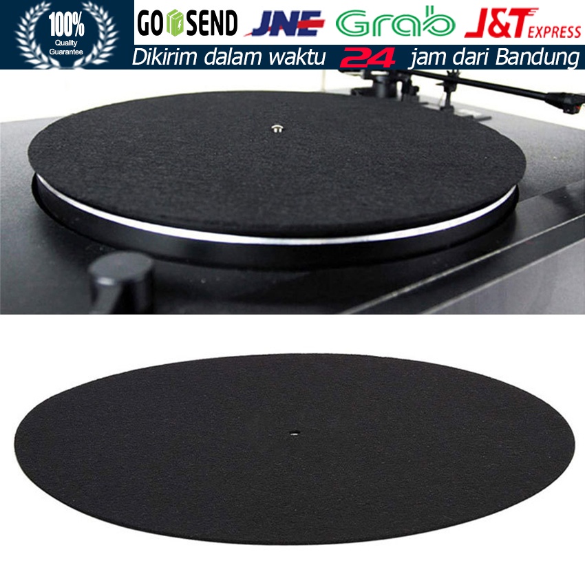 Jual Felt Turntable Platter Mat LP Slip Mat / Audiophile Thick For LP ...