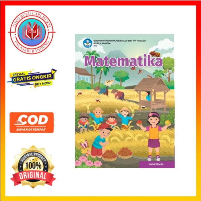 Jual BUKU MATEMATIKA UNTUK SD/MI KELAS 2 KURIKULUM MERDEKA KEMENDIKBUD | Shopee Indonesia