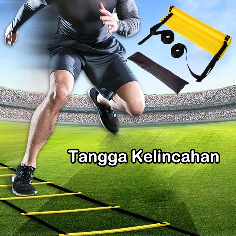 Jual Agility Ladder 4,6,8 Meter Ketangkasan Ranchotion Tangga Tali ...