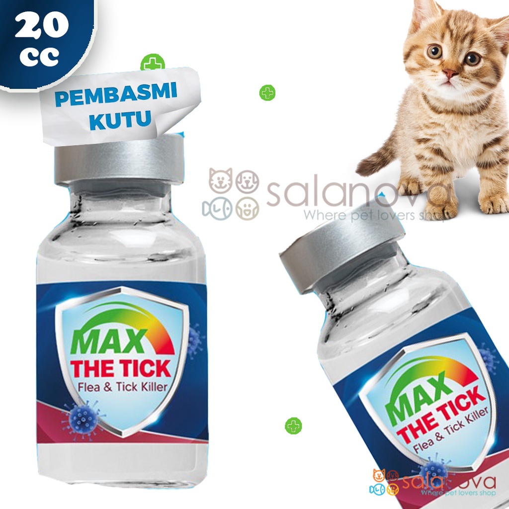 Jual Max The Tick Obat Kutu Tetes Kucing | Shopee Indonesia