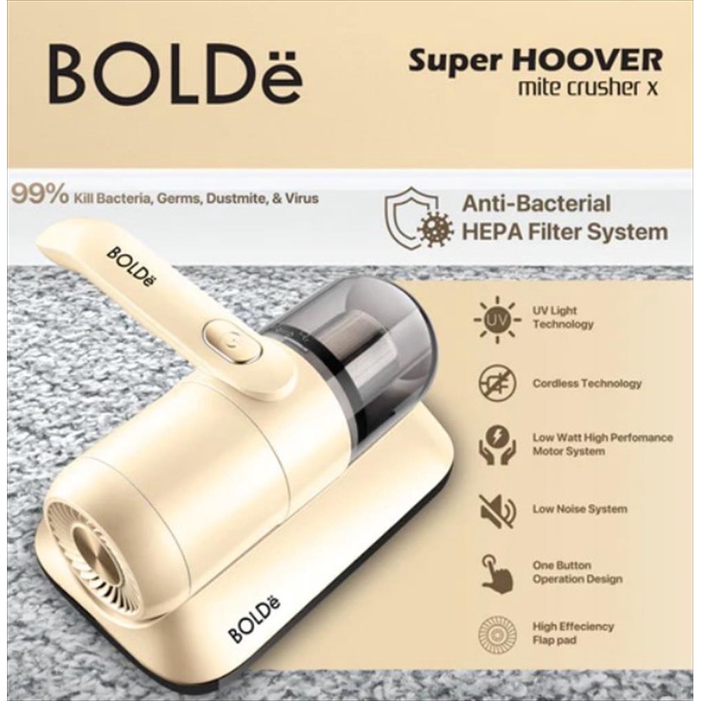 Jual BOLDe Super Hoover UV Mite Crusher X - Vacuum Cleaner Wireless ...
