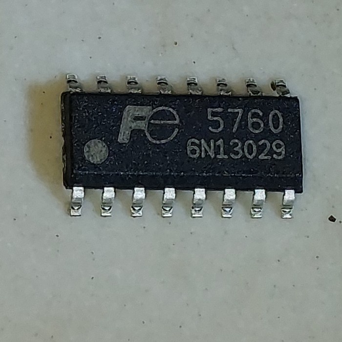 Jual 5760 FA5760N-N6-TE3 FE IC SMD PWM Fuji Electric Sop-16 FE5760 ...