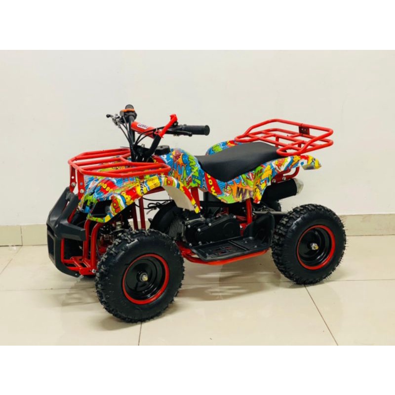 Jual ATV LENKA HUNTER 50 CC MESIN 2 TAK GAS TANGAN ~MAINAN MOTOR ANAK ...