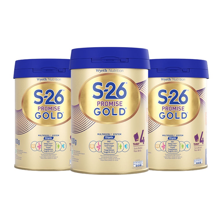 Jual S-26 Promise Gold Tahap 4 Vanila Susu Pertumbuhan Anak Usia 3-12 ...