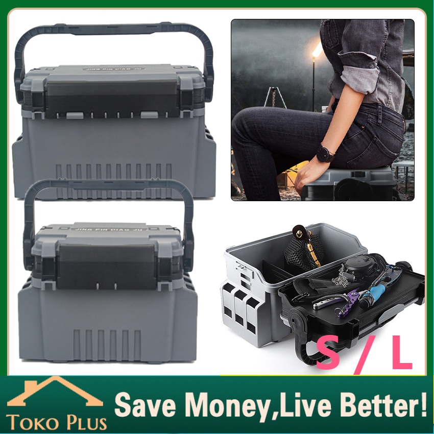 Jual Box Pancing Kotak Pancing Ikan Tahan Lama Aksesoris tackle box ...