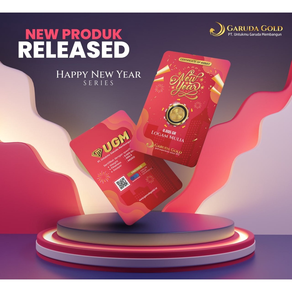 Jual Garuda Gold Gift Series New Year Emas Murni 24k Bersertifikat ...