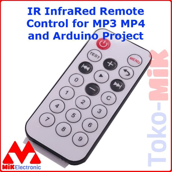 Jual ScS Remote Infrared IR Wireless Remote Control For Arduino M3 MP4 ...