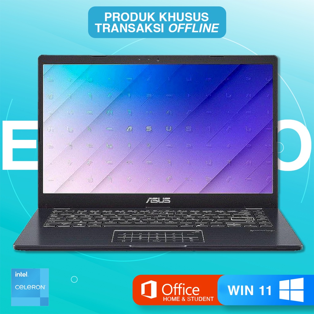 Jual LAPTOP ASUS E210MAO 11.6" CELERON N4020 4GB 256GB SSD WIN11 ...