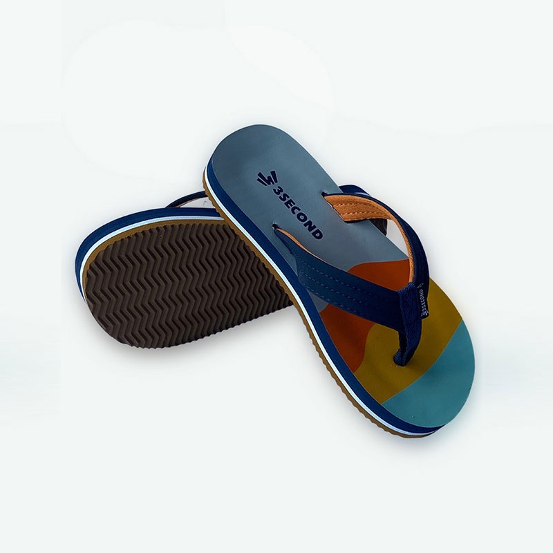 Jual 3Second Kids Sandal Jepit Anak Laki Laki Motif Gelombang Wavy ...