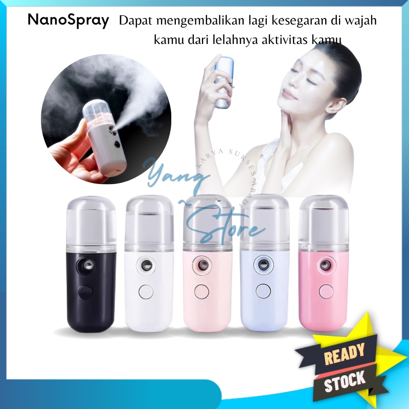 Jual YGS - Nano Spray Portable Mini USB / Sprayer Mist Pelembab Wajah Perawatan Wajah | Shopee ...