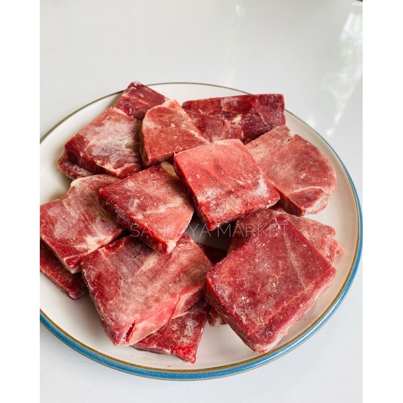 Jual Daging Rendang Potong Beef 500 gr Ready Empuk Enak Bandung Halal ...