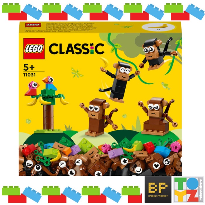 Jual Lego Classic 11031 - Creative Monkey Fun | Shopee Indonesia