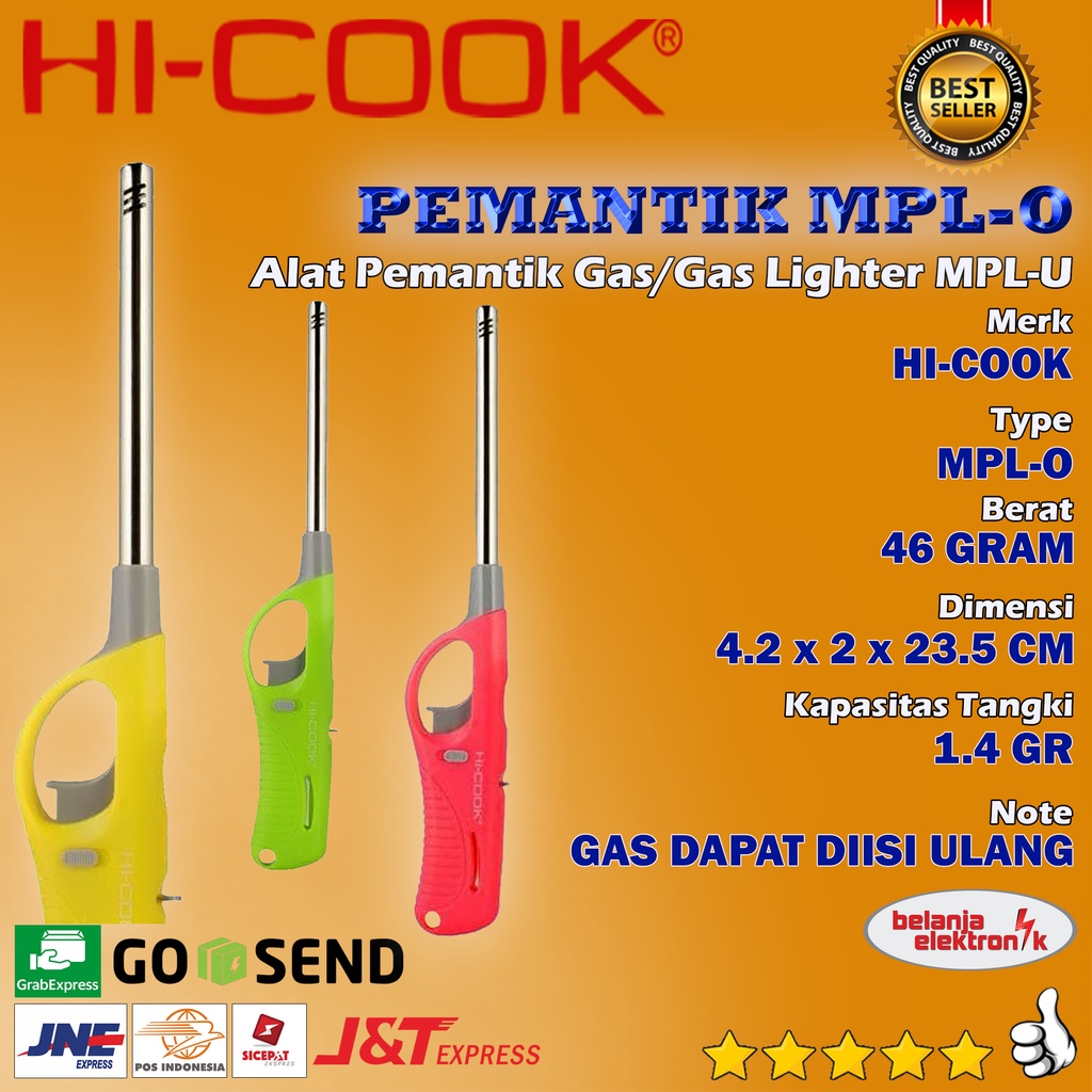 Jual ALAT PEMANTIK GAS HI-COOK MPL-O | Shopee Indonesia