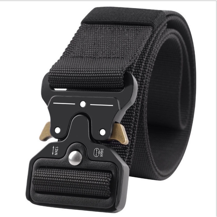 Jual Bitzen Ikat Pinggang Nylon Canvas Sabuk Pria Military Tactical ...