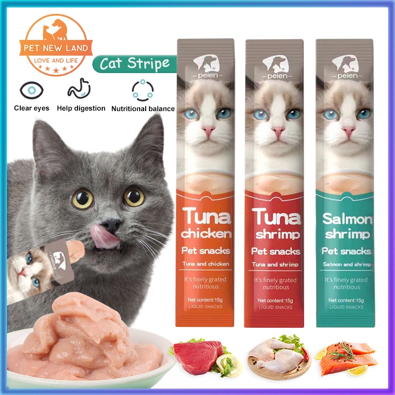 Jual PEIEN Snack Kucing Makanan Kucing Basah Batang Ringan Hewan ...
