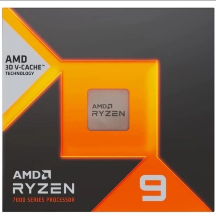 Jual AMD RYZEN 9 79003XD Gaming Processor Ryzen 9 7900 X3D AM5 CPU ...