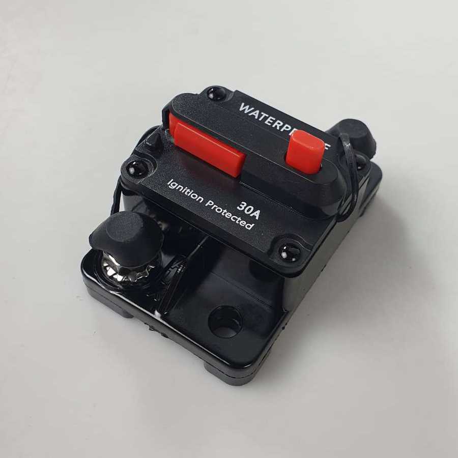 Jual Circuit Breaker Automotive Self Recovery Switch Fuse Holder 30A ...