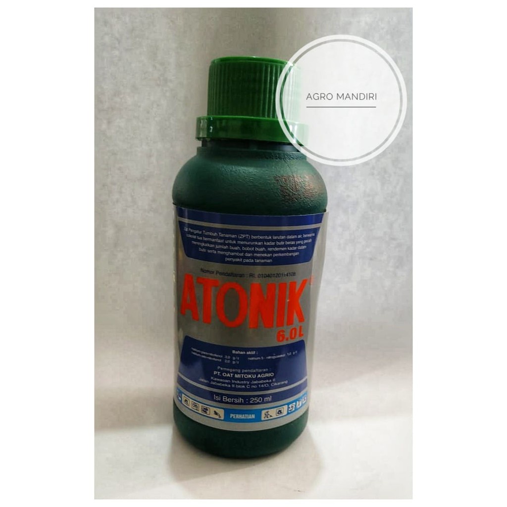 Jual Atonik 6,0L 250 ml Pupuk dan Zat Pengatur Tumbuh (ZPT) | Shopee ...