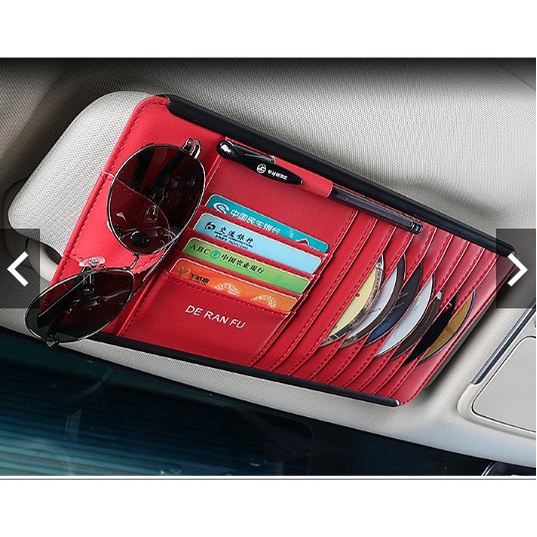 Jual Holder Tempat CD Kaca Mata Pena Kartu Parkir E Toll Sunvisor ...
