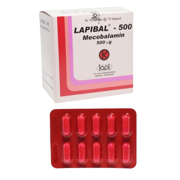 Jual LAPIBAL 500MCG 1 BLISTER 10 KAPSUL | Shopee Indonesia