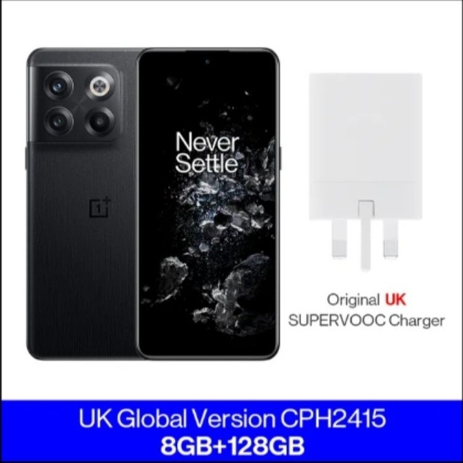 Jual Oneplus One Plus 10T 10 T 5G 8/128GB 16/256GB 4800mAh 150W - Hitam ...