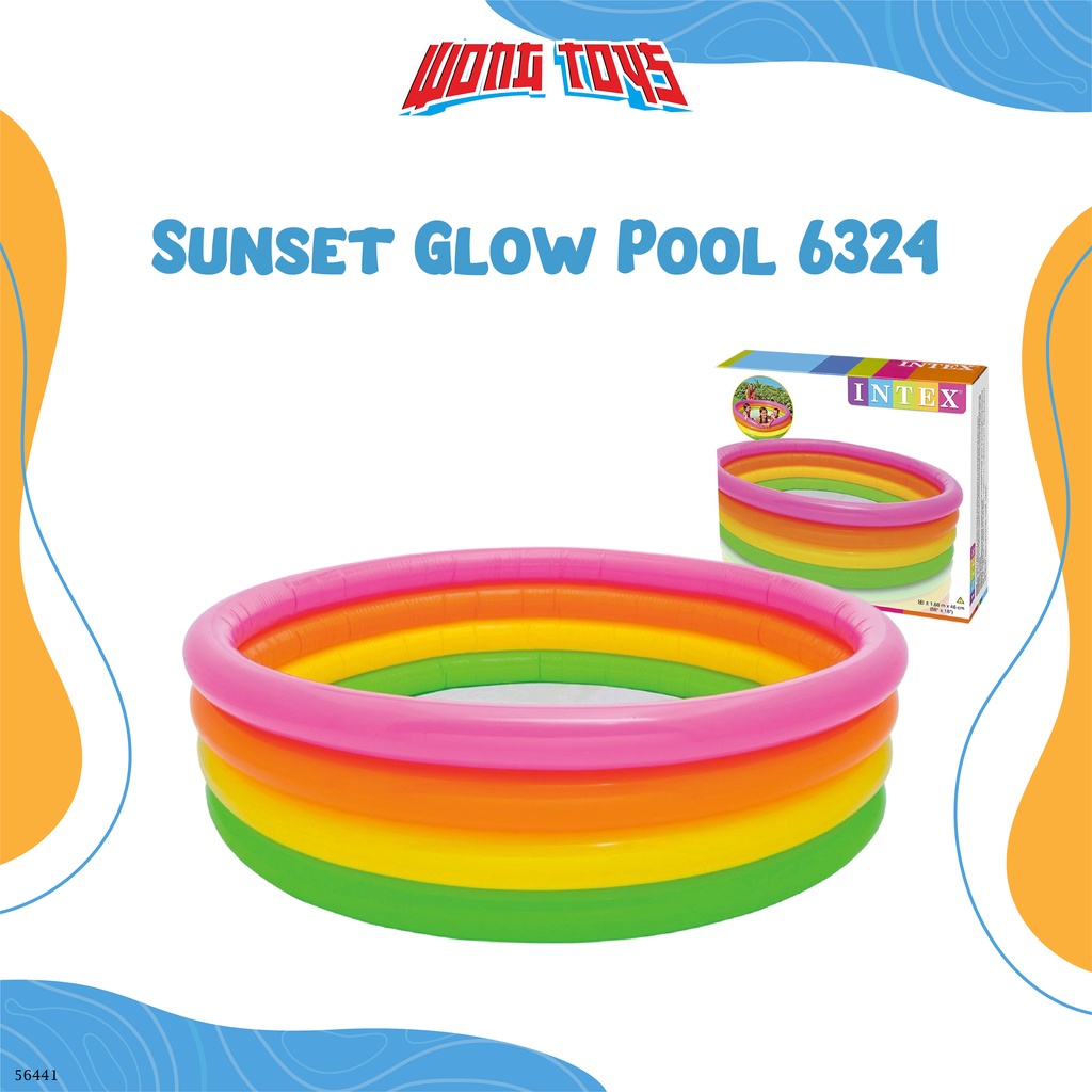 Jual Sunset Glow Pool 6324 (56441) - Intex Kolam Renang Karet Anak ...
